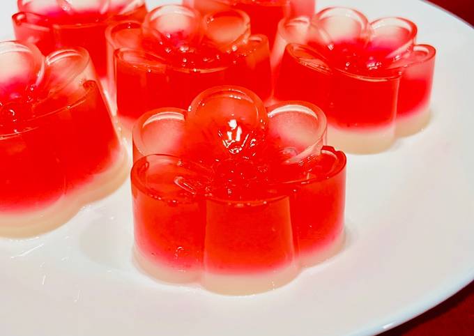 Resep 267. Puding Kaca Merah Putih oleh Juliana Tendeas - Cookpad