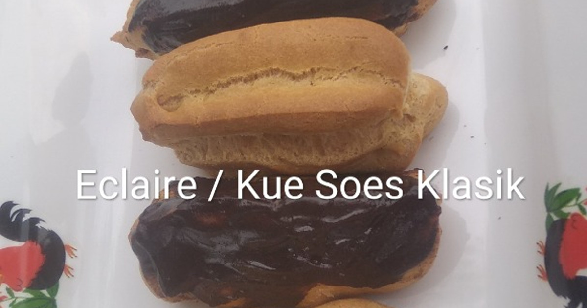 Resep Eclair/ Kue Soes Klasik oleh mursita afriyanti siysi - Cookpad