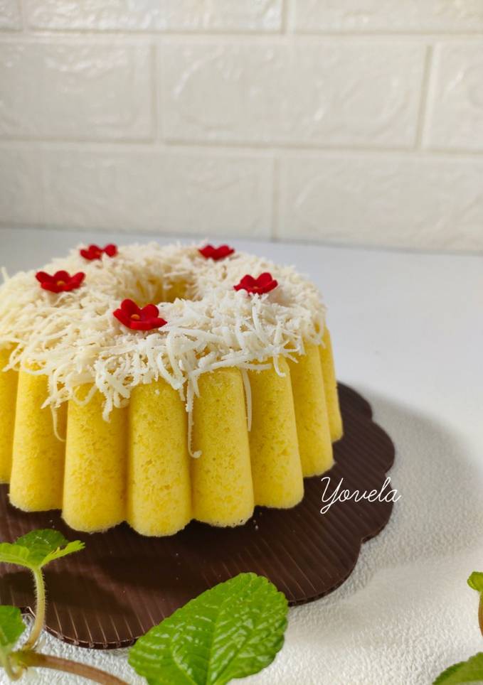 Resep Steam Cheese Cake Bolu Kukus Keju Lembut oleh Yovela Gracia ...