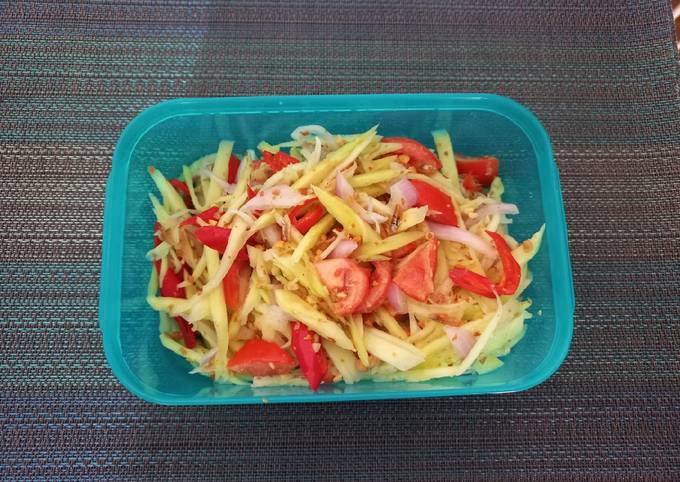 Resipi Kerabu mangga simple oleh Nor Fila - Cookpad