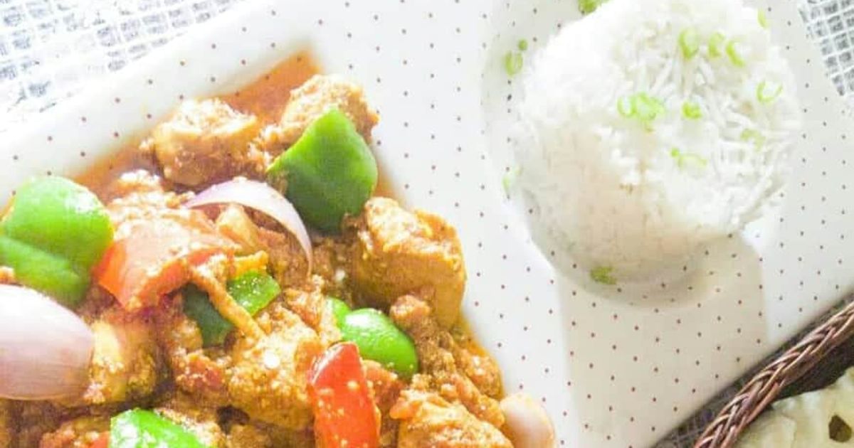 Chicken Jalfrezi And Fried Rice Recipe by Kashaf Khan - Cookpad