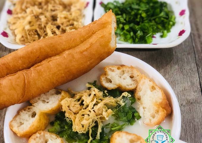 Cách Làm Món Cháo sườn & quẩy cho bữa sáng nhẹ nhàng! của Lavender ...