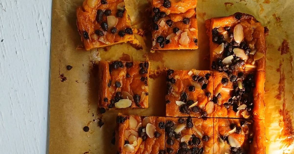 Resep Cake Ubi Orange oleh Manda Evie - Cookpad