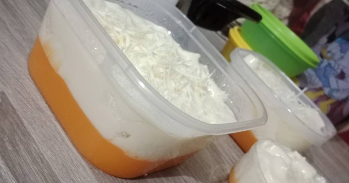 Resep Stuff roti mix puding mangga oleh Tesa Hamda - Cookpad