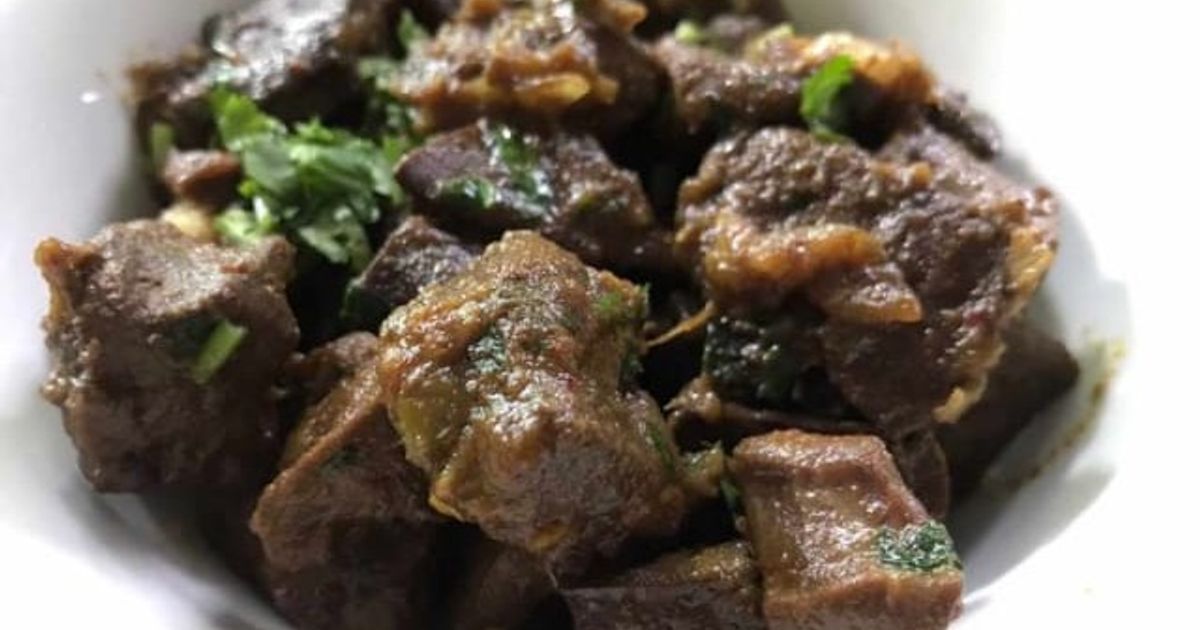 Fry Kaleji Masala Recipe by Zoya Butt - Cookpad