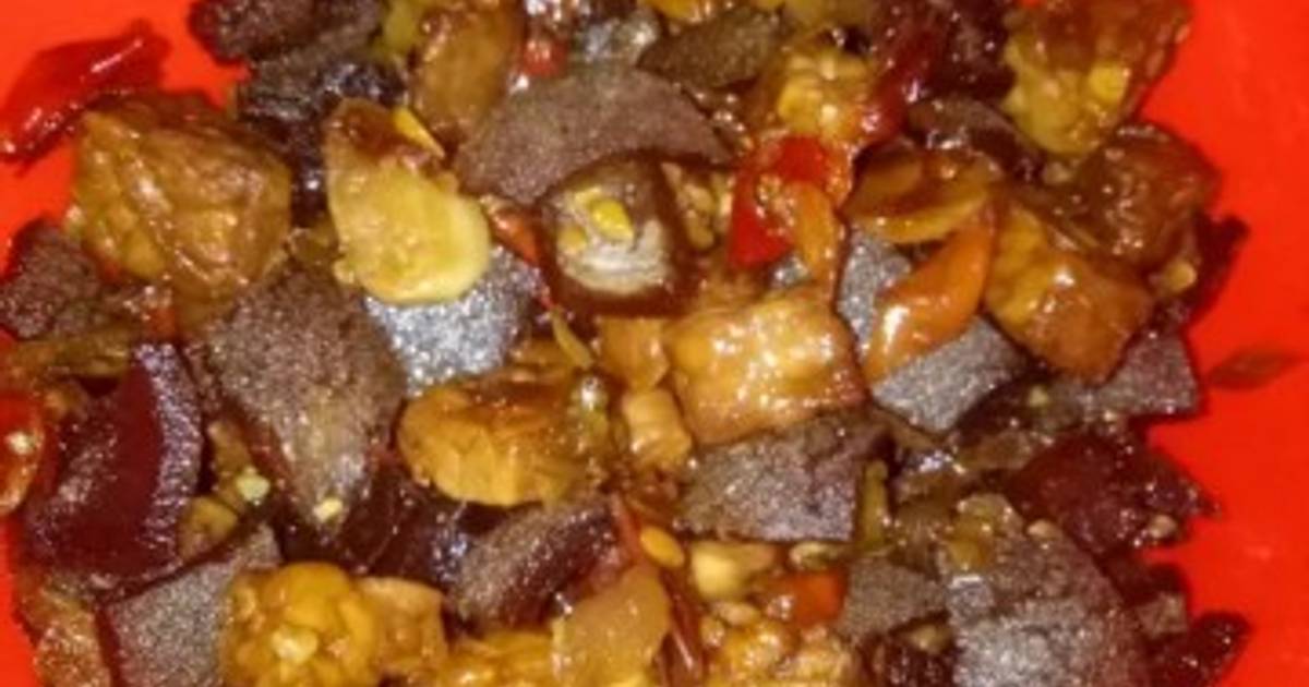 Resep Oseng Cecek Tempe oleh Oktavianadwi Rahayu - Cookpad