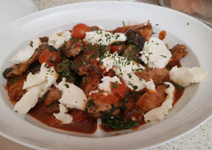 My Chicken Aubergine & Tomatoes Recipe by Maureen 😀 - Cookpad