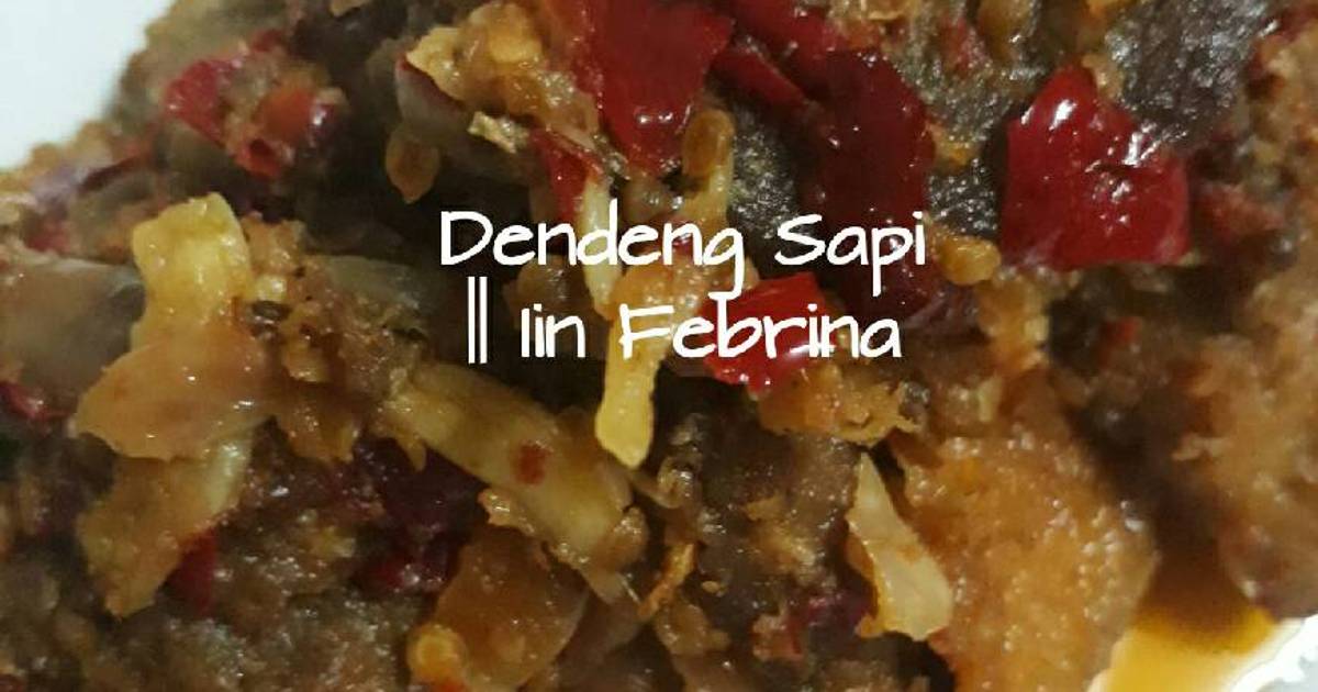 Resep Dendeng Sapi oleh Iin Febrina - Cookpad