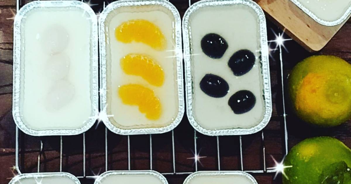 18 resep puding leci almond enak dan mudah - Cookpad
