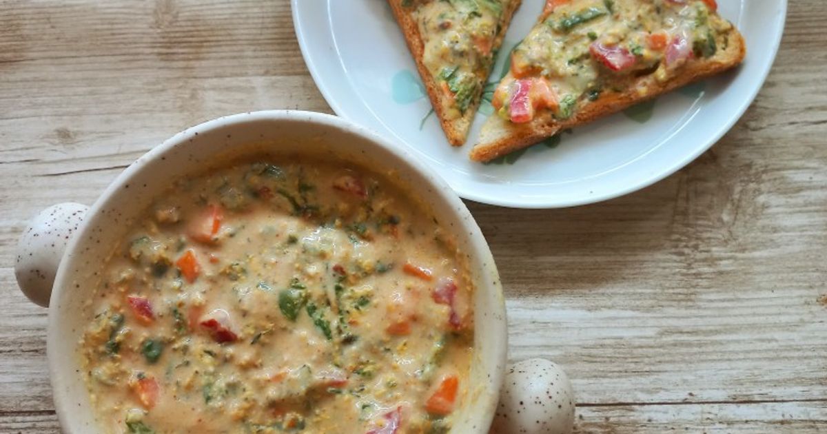 Veg Cheese Spread Recipe by renu bhasin - Cookpad