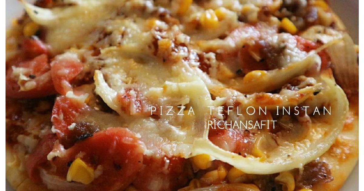 Resep Pizza instan teflon oleh Safit Richan - Cookpad