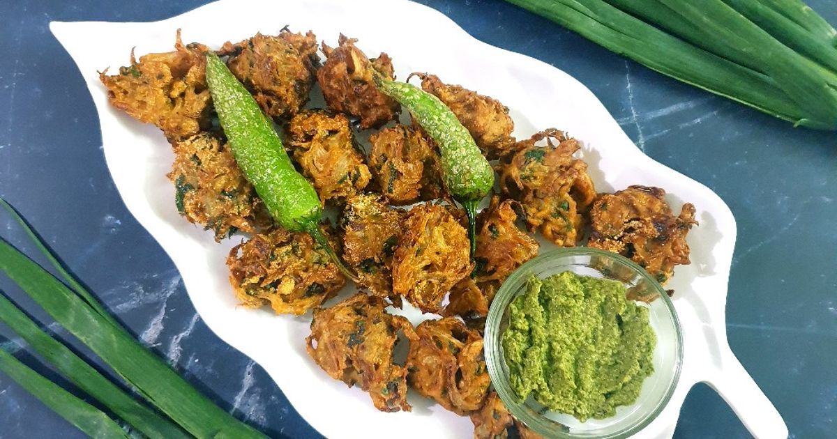 Spring Onion Pakoda Recipe by Asmita Rupani - Cookpad