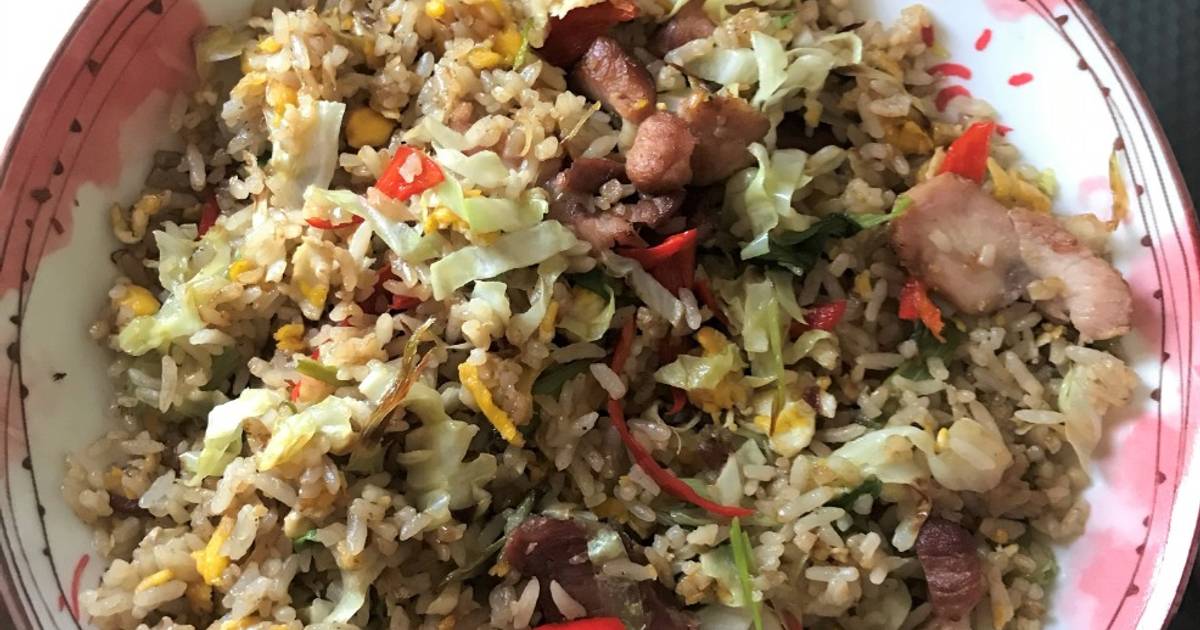 Resep Nasi Goreng Babi Asap oleh Chrisleen - Cookpad