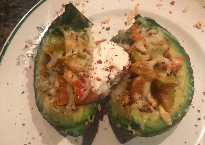 Palta rellena y caliente Receta de gianni- Cookpad