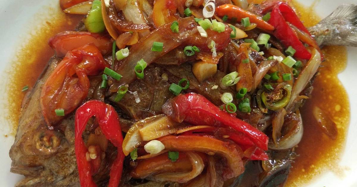 Resep Bawal saos kecap oleh Hana - Cookpad