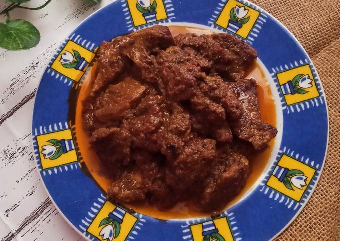 Resep Rendang Daging Sapi Oleh Fitri Yani Cookpad