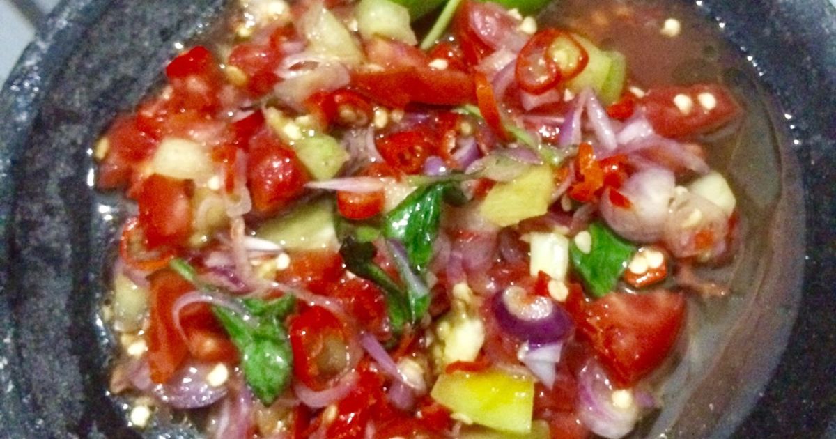 Resep Sambal Dabu Dabu oleh Dieniel M - Cookpad