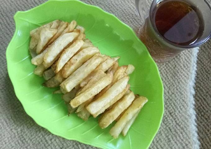 Resep Kentang goreng crispy oleh Mamanya shakila - Cookpad