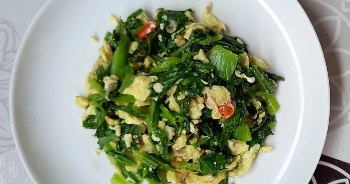 Resep Orak Arik Putih Telur Sawi Hijau oleh Wenny Yudi, S.Psi, MM ...