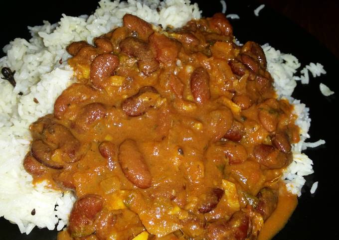Rajma Masala and Jeera Rice Recipe by Reshma Venugopal - Cookpad
