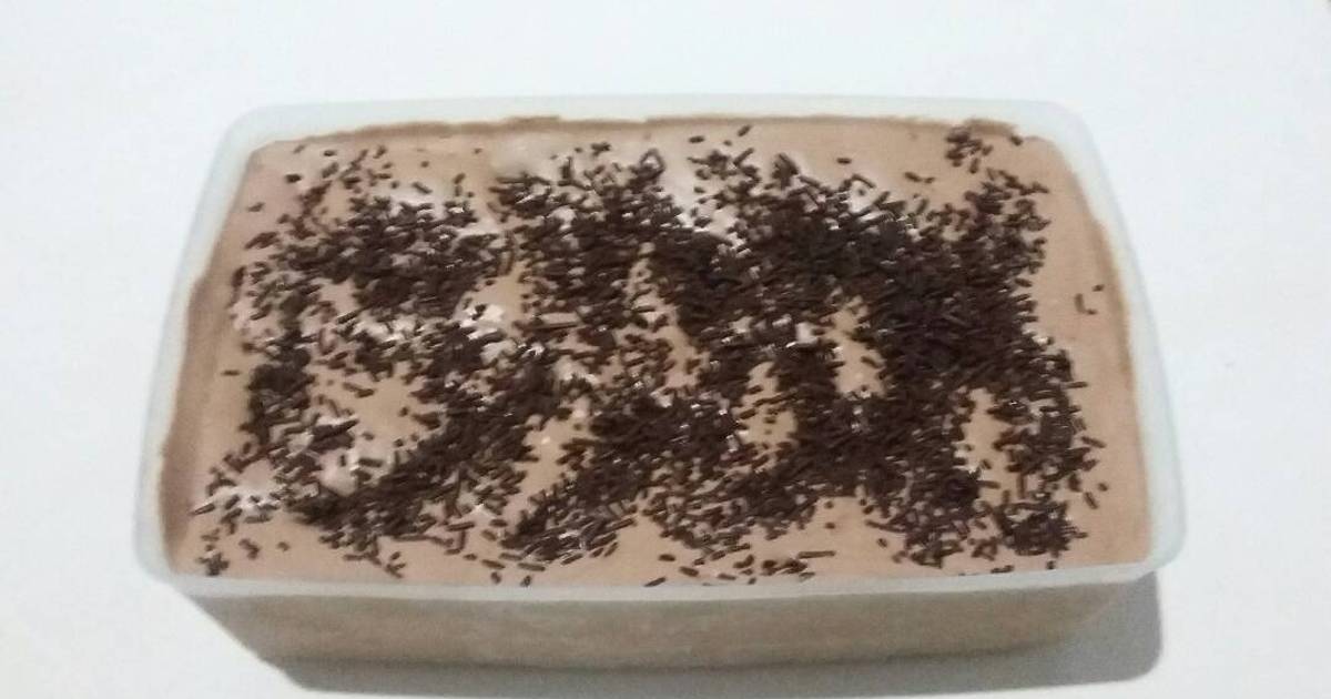 Resep Es Cream Coklat Meses Seres yang Super Lembut oleh Yunita Hatibie ...