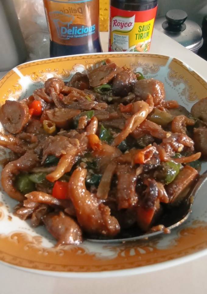 Resep Tumis kecap Jamur tiram dan kancing oleh dziyadatul haq - Cookpad