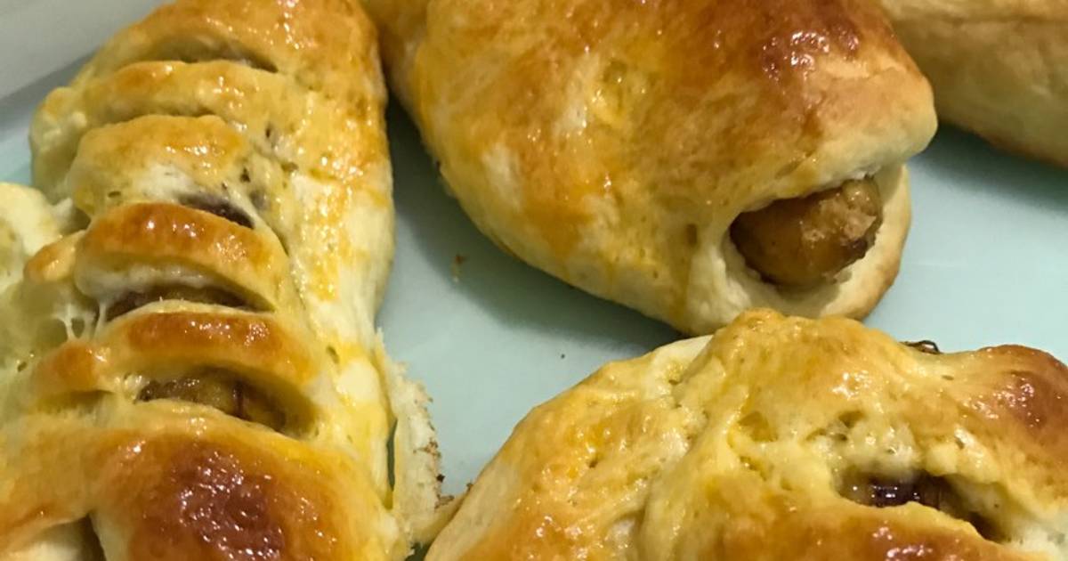 Resep Roti isi pisang oleh Diana - Cookpad