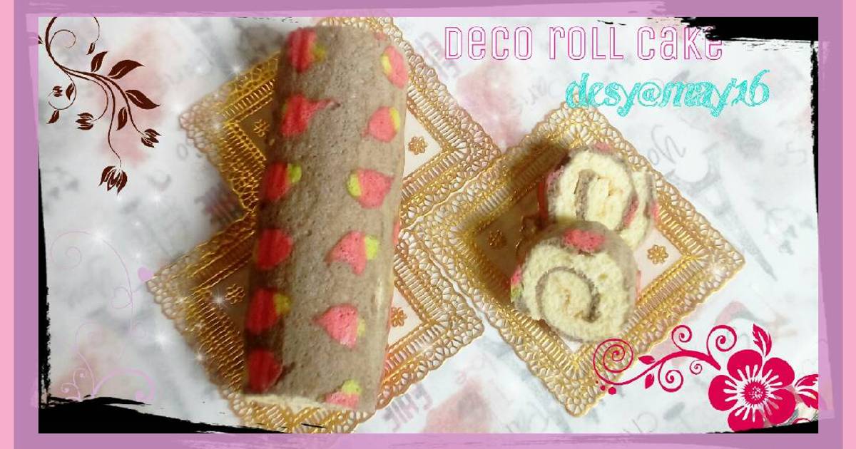 5 resep deco roll cake enak dan mudah - Cookpad
