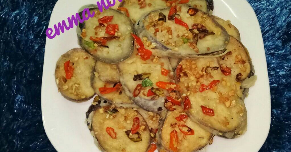 Resep Terong Crispy Cabe Garam oleh Emma Novita Sari - Cookpad