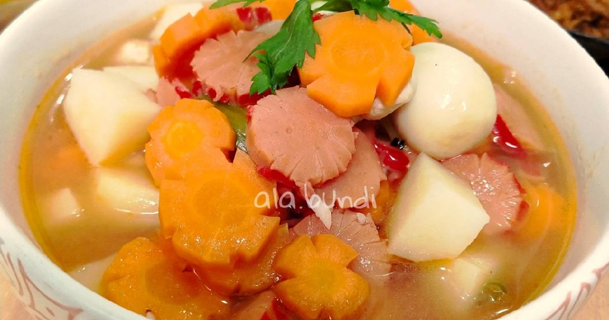 Resep Sup merah oleh Ala.bundi - Cookpad