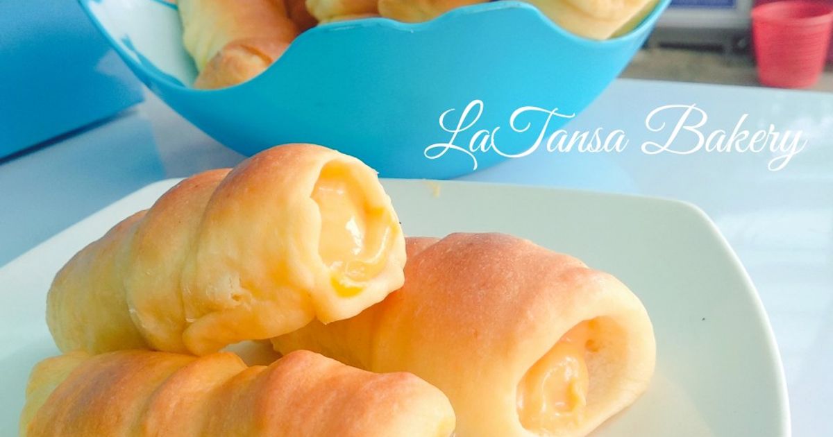 Resep Roti Cum Cum Vla Custard oleh iza Romli (QiuQitchen) - Cookpad