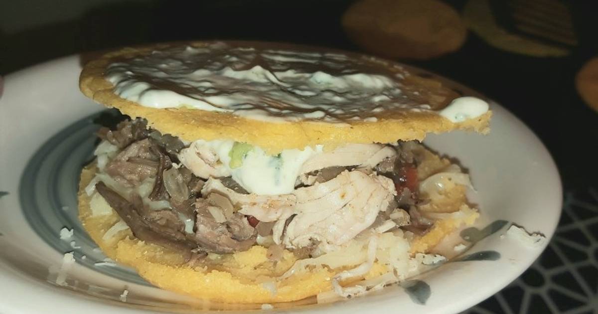 Arepa mixta Receta de Eduardo Sepulveda- Cookpad