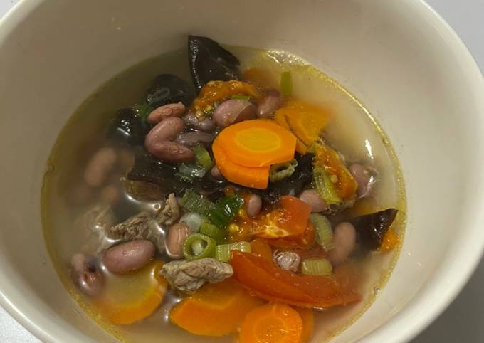 Resep Sup Daging Kacang Merah oleh Deedee - Cookpad