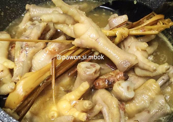 Resep Soto Ceker Rempah ala Pawon si mbok oleh Pawon si mbok - Cookpad