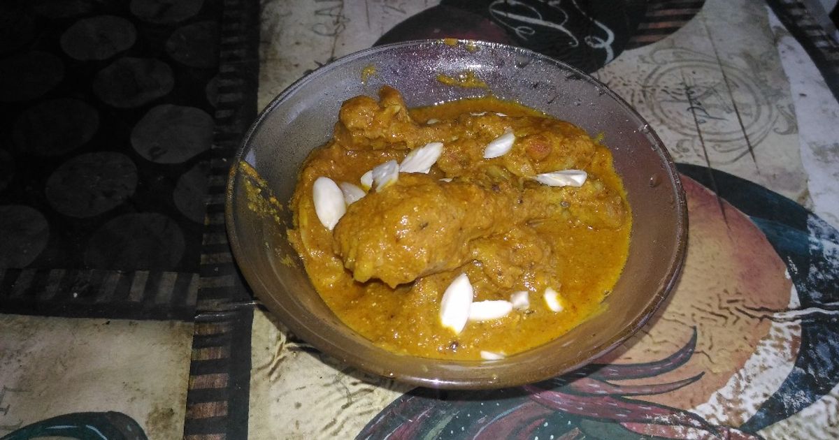 Murgh Badami Recipe by Mukti Sahay - Cookpad