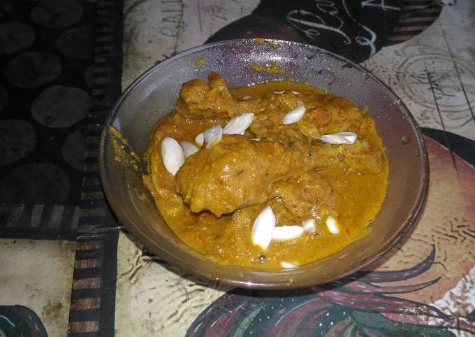 Murgh badami Recipe by Mukti Sahay - Cookpad