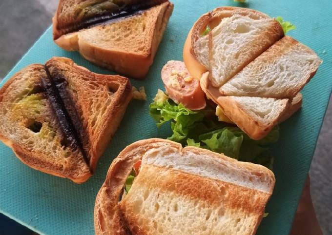 Resep Roti Lapis / sandwich oleh Milasari Fatimah - Cookpad