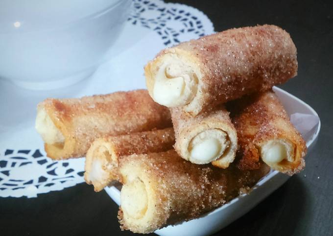 Bread cream roll Recipe by Sabrina Yasmin - Cookpad