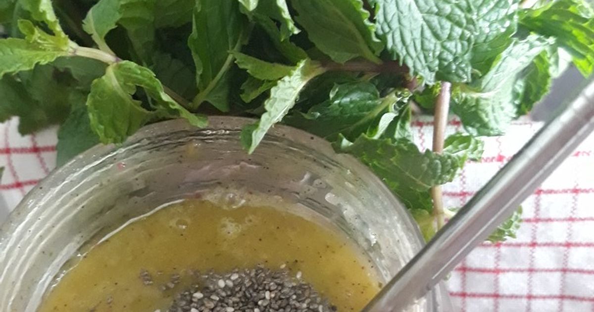 Resep Jus Sehat Kiwi Nanas Apel Jeruk Mint Chiaseed oleh Silvia Mgrt ...