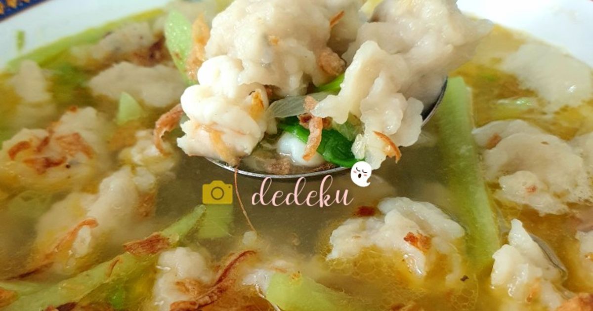 Resep Sup Tekwan Tengiri oleh dedeku😘 - Cookpad