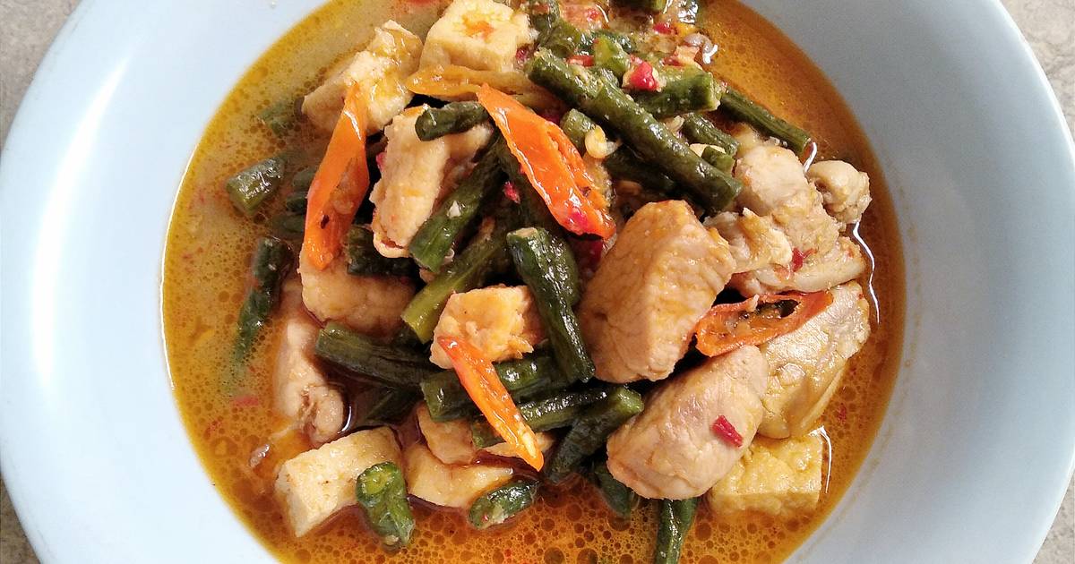 494 resep ayam lodeh kacang panjang enak dan mudah - Cookpad
