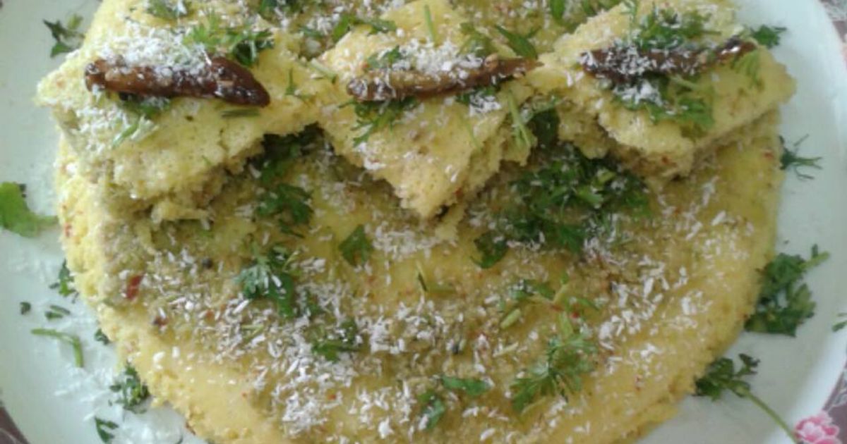 Moong Dal Chutney Dhokla Recipe by Avni Arora - Cookpad