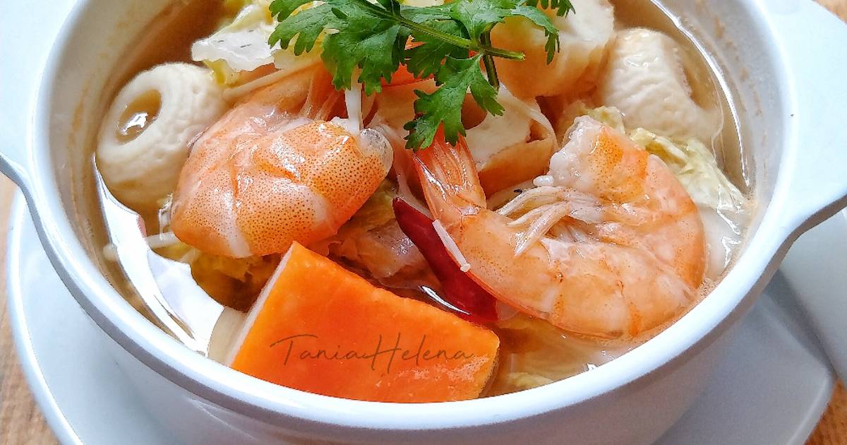 Resep Tom Yam Goong oleh 🍒 Tania Helena 🍒 - Cookpad