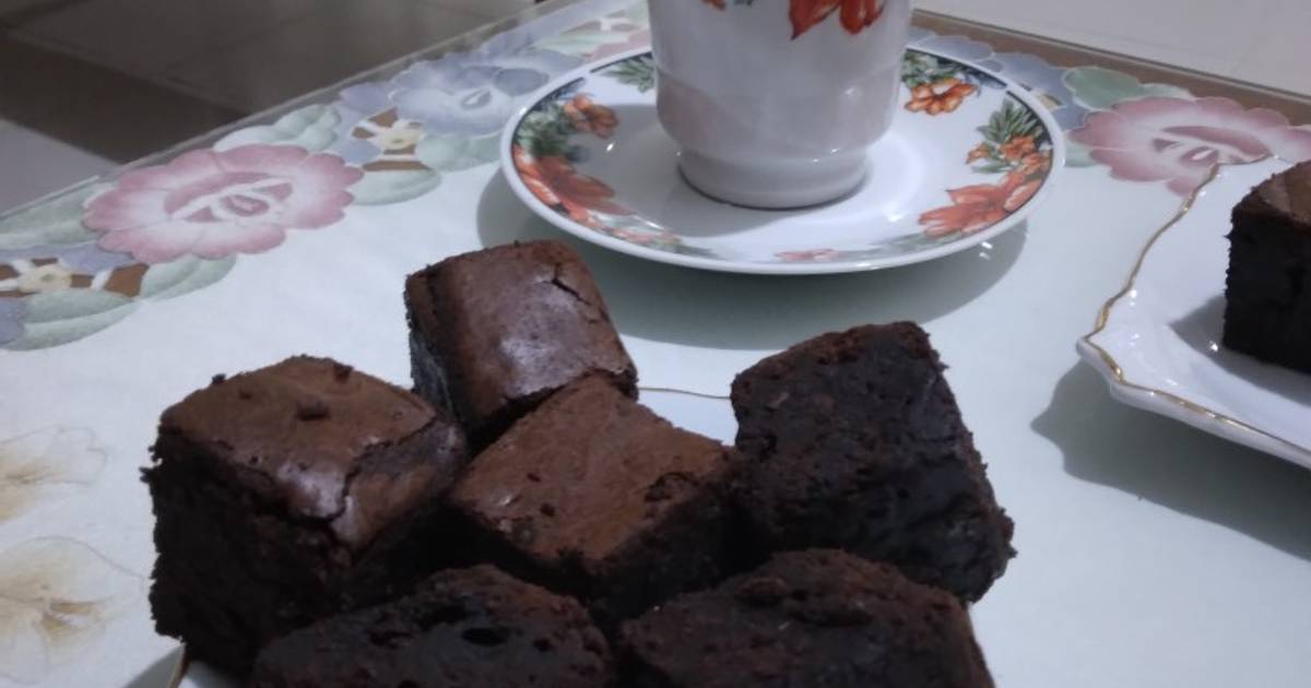 Resep Choco Chewy Brownies oleh Netta - Cookpad