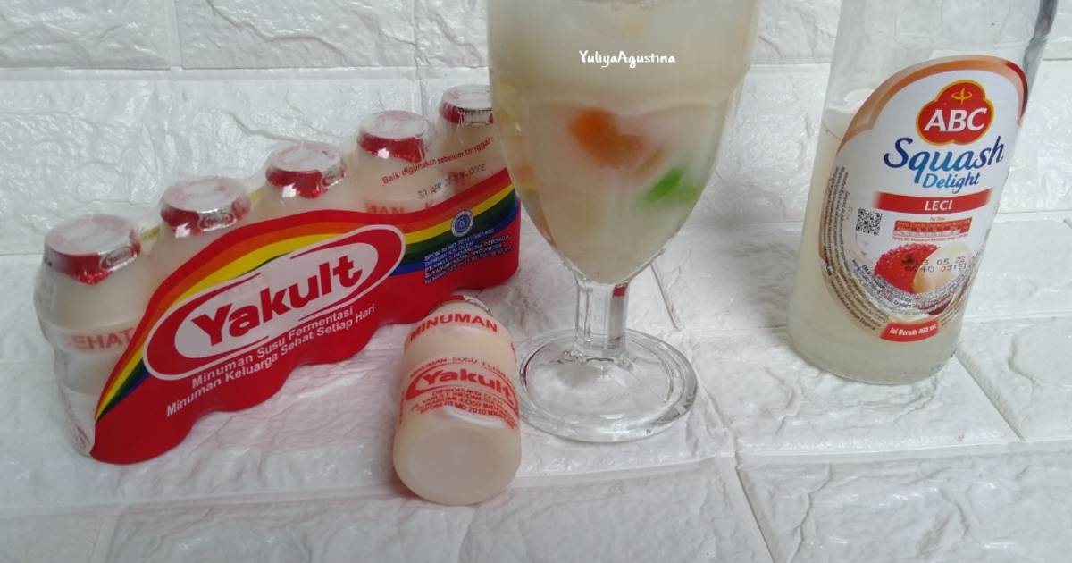 Resep Es Jelly Yakult oleh Yuliya Agustina - Cookpad