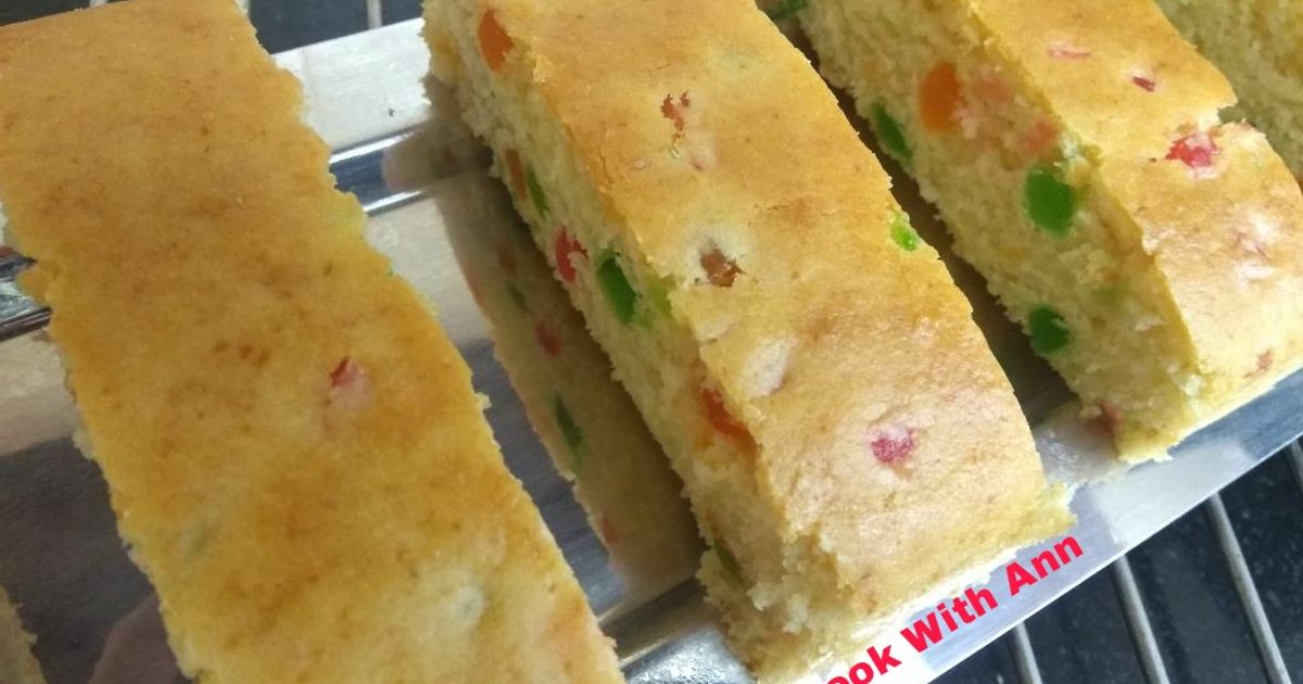 Tutti Frutti Cake Recipe by Ananta Bachani - Cookpad