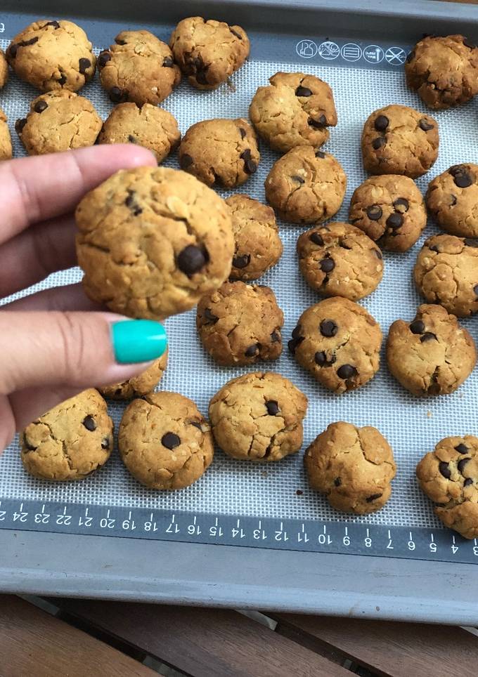 No sugar chocolate chip cookies Recipe by Kimwlos Kimwlos - Cookpad