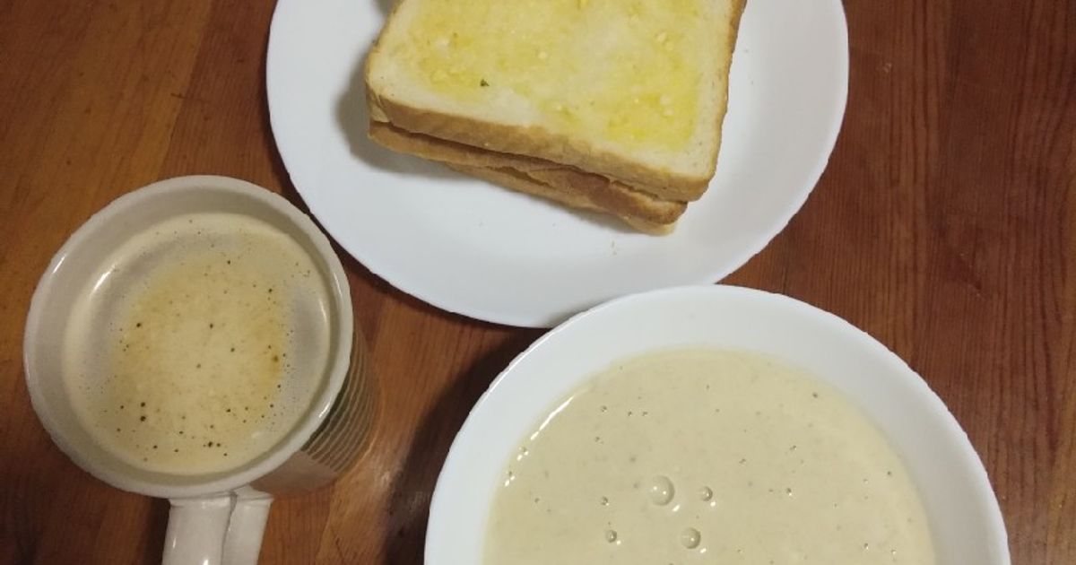 Resep Sup Jamur Creemble @ Roti Garlic oleh Mimbarul Amanah - Cookpad