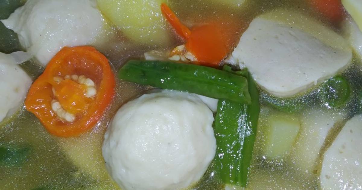 65 resep sup kentang kacang panjang enak dan mudah - Cookpad