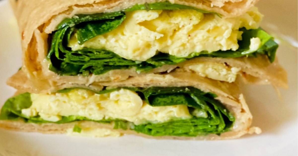 Spinach Wrap Recipe by Madhumita Bishnu - Cookpad